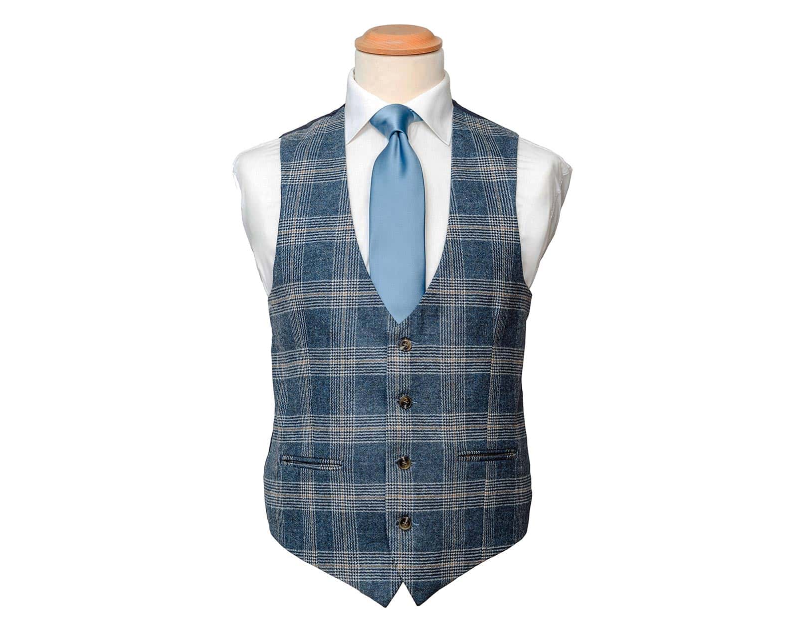 Oxford Blue Check – Shepherd & Woodward Ltd