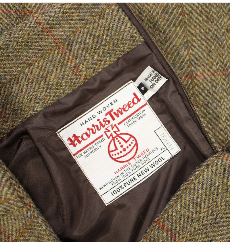 Harris Tweed Effie Skirt (Mustard) – Shepherd & Woodward Ltd