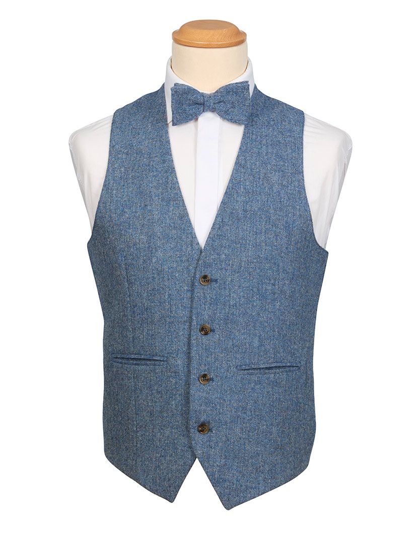 Plain Tweed Waistcoat (Hire) – Shepherd & Woodward Ltd