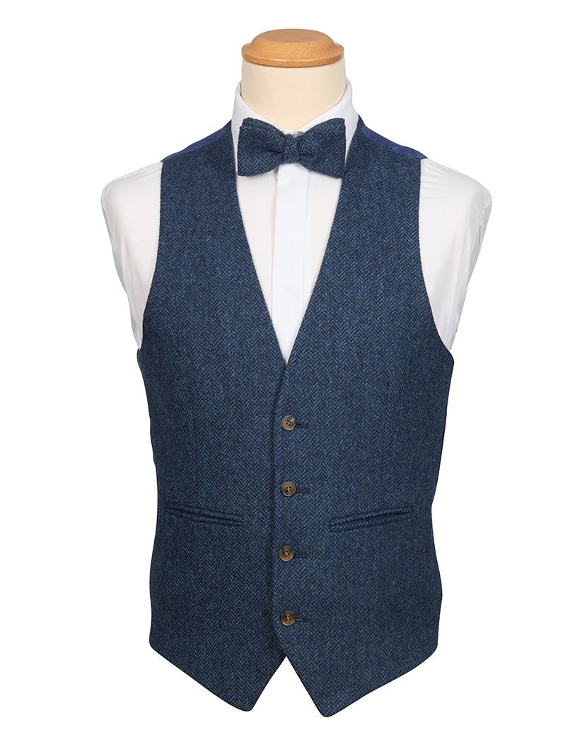 Plain Tweed Waistcoat (Hire) – Shepherd & Woodward Ltd